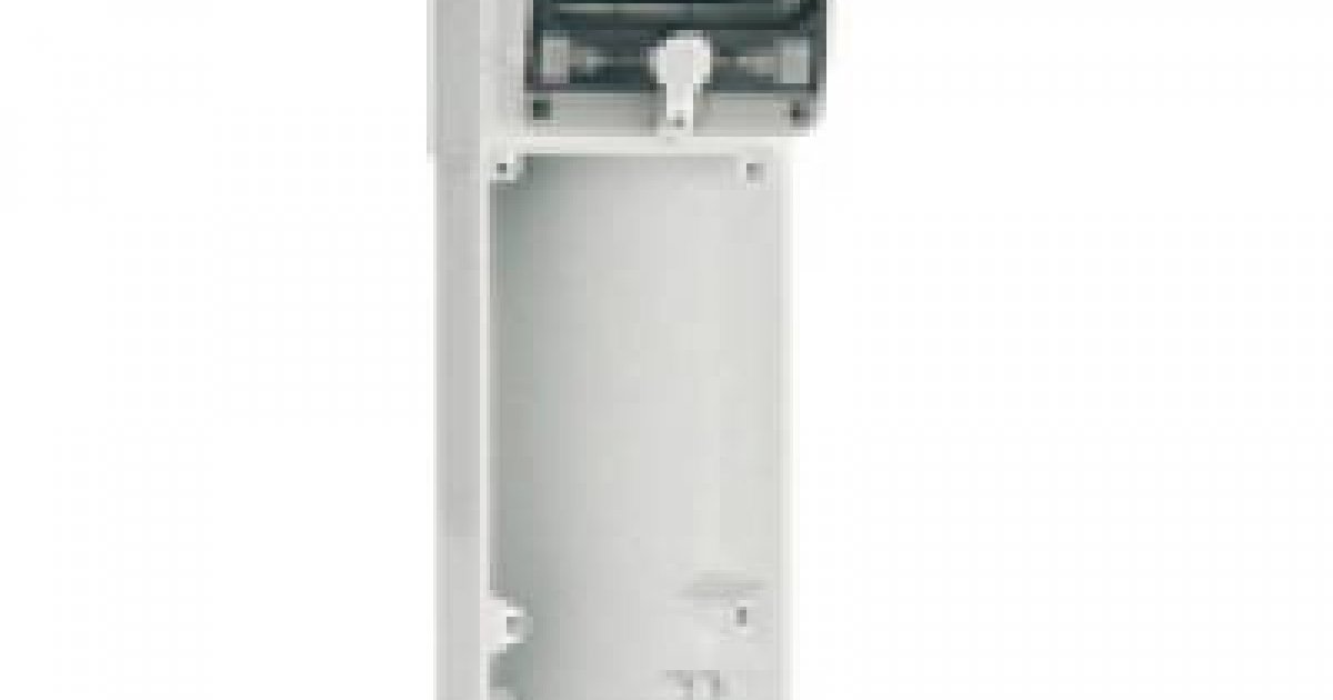 DISTRIBUTION BOARD 1 VERTICAL SKT IP65 W - Lewden