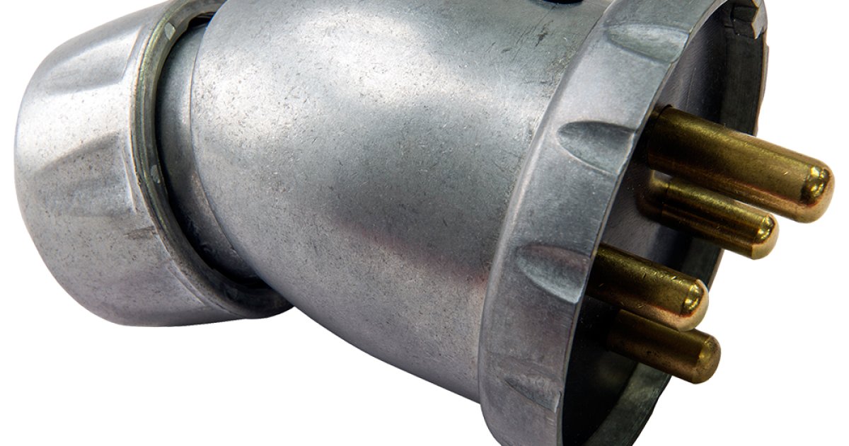 Plug 15A 4P ang Walsall B IP66 - Lewden