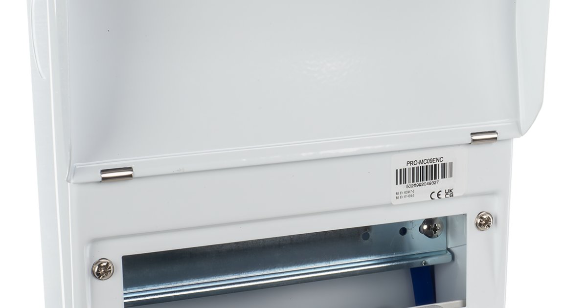 Consumer Unit 9 module enclosure - Lewden