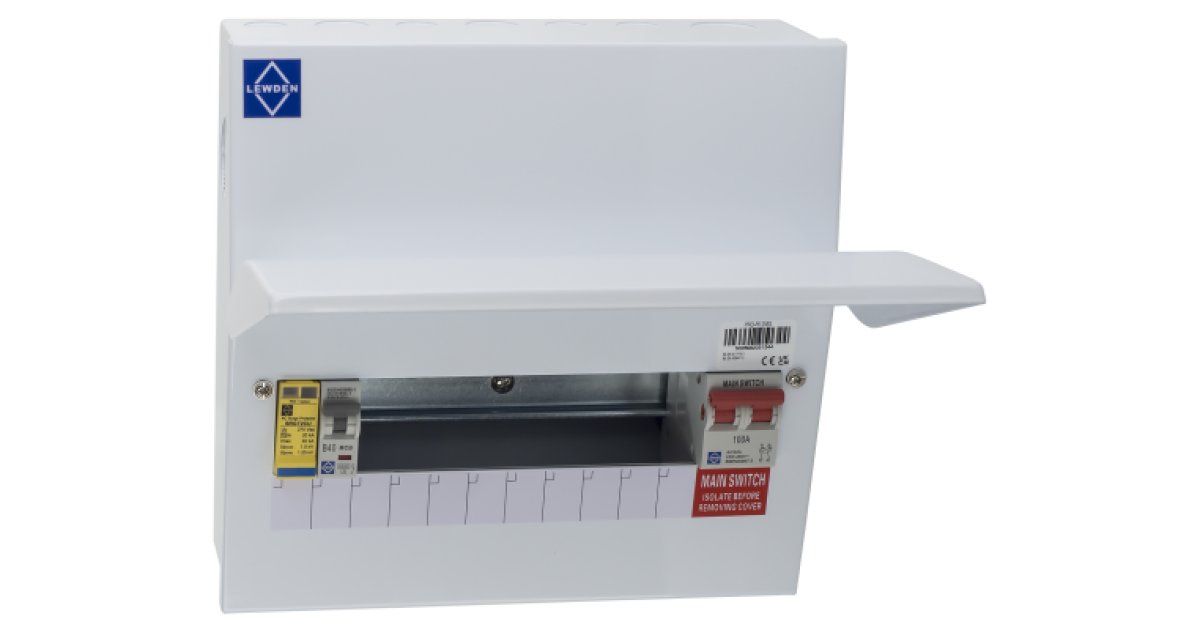 Round Knockout Consumer Units by Lewden - Lewden