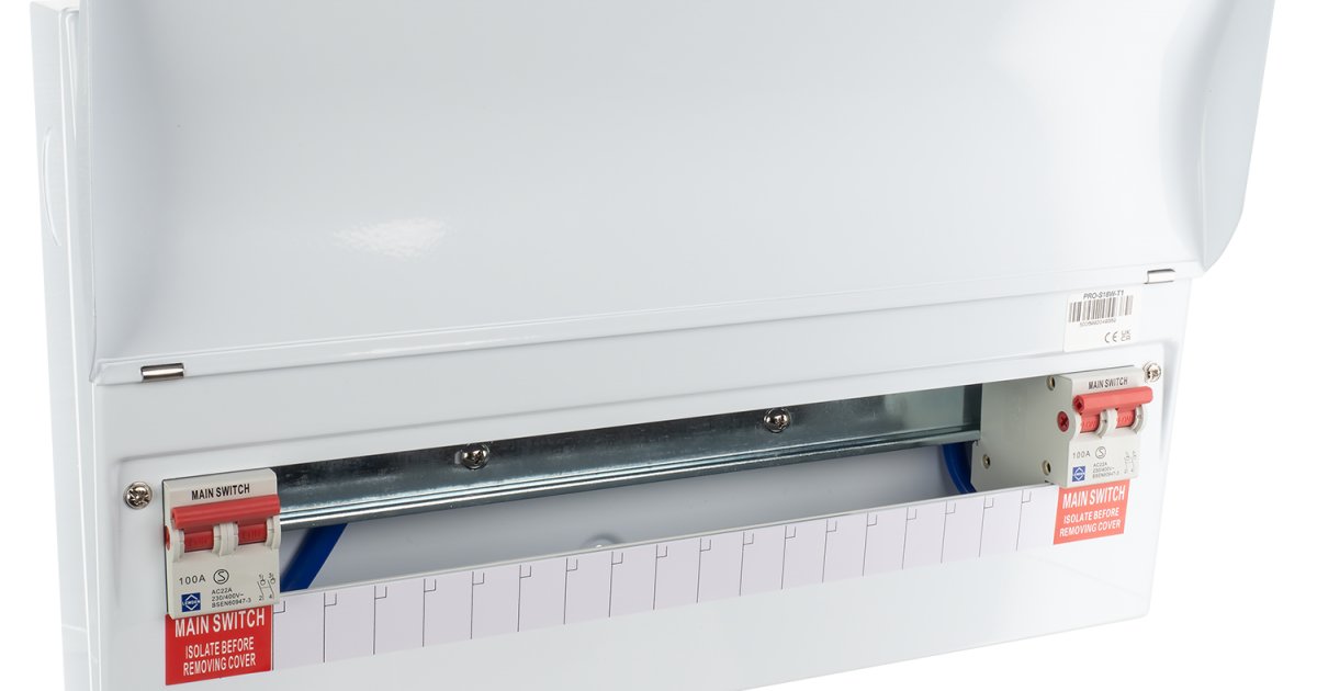 Consumer Unit Dual Tariff 18 ways - Lewden