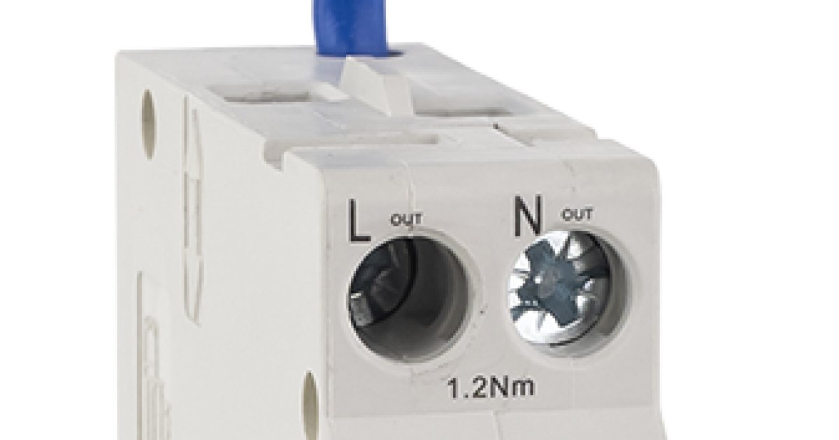 RCBO C16A 30mA 1MOD 1P+ Solid N - Lewden