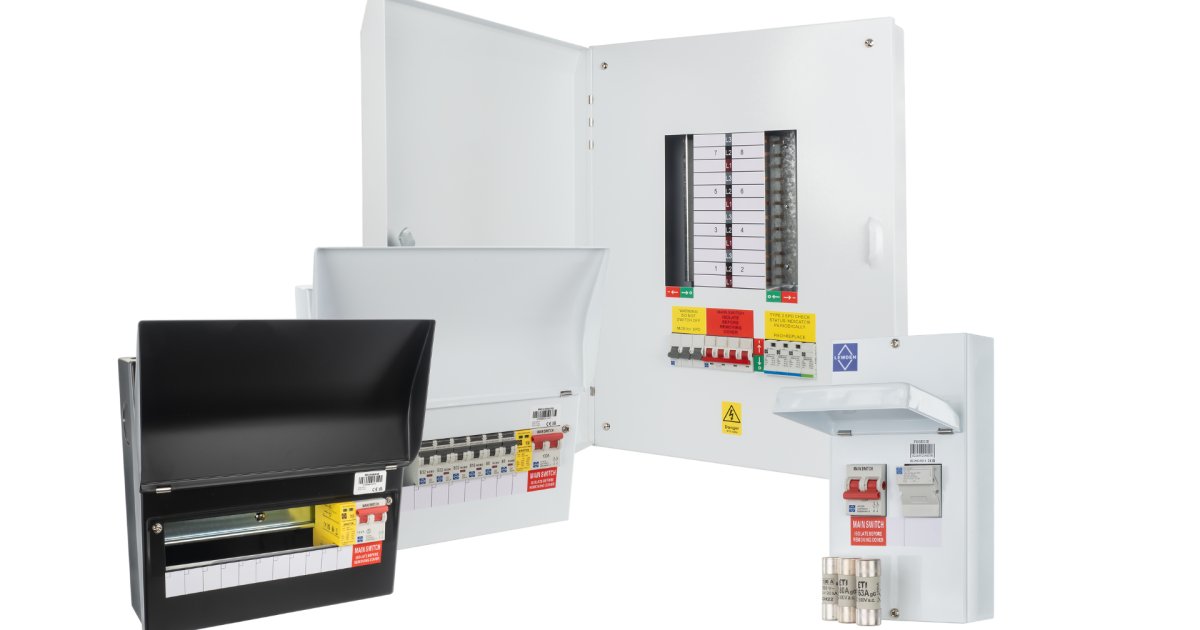 Distribution boards for single phase and 3 phase supply - Lewden